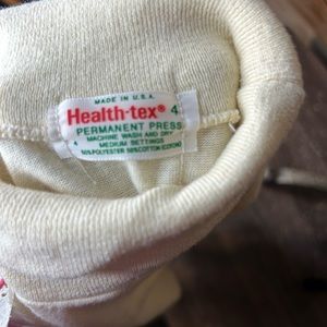 healthtex | Shirts & Tops | Vintage Healthtex Ivory Girls Turtleneck ...